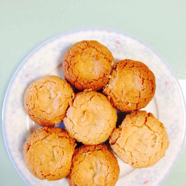 【花生酥饼图片】AWhoo你是美女我是狼_下厨房