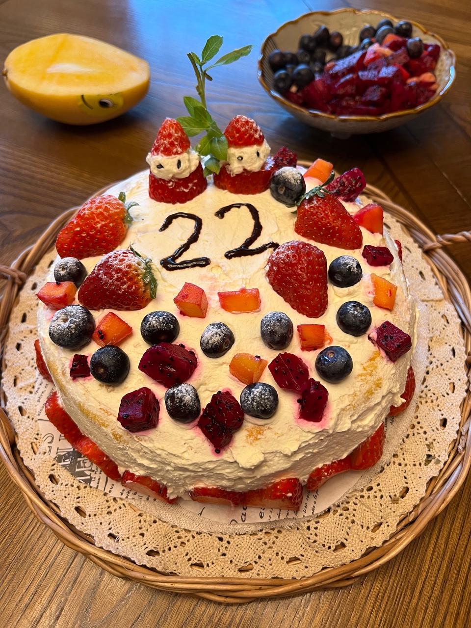 【生日蛋糕的做法步骤图，生日蛋糕怎么做好吃】向日葵5775_下厨房