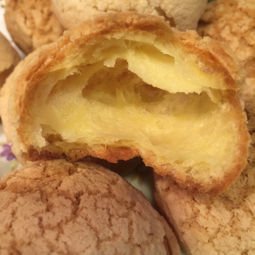 【十分美味的酥皮泡芙图片】HELEN KITTY_下厨房