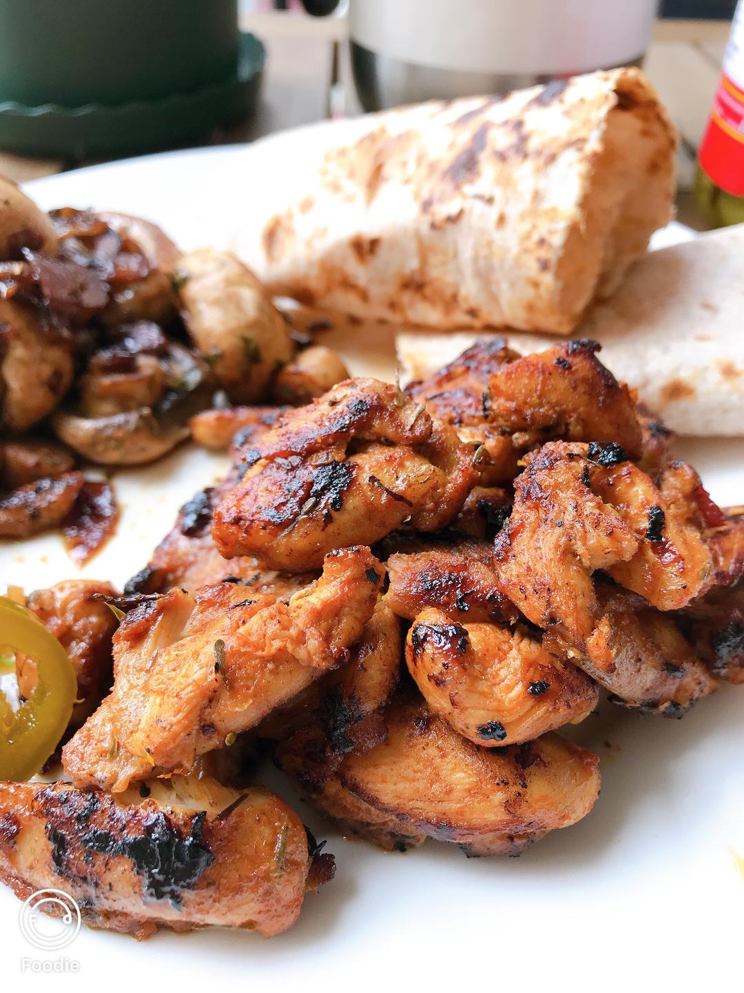 【Greek chicken gyro的做法步骤图】无敌铁金刚Chris_下厨房