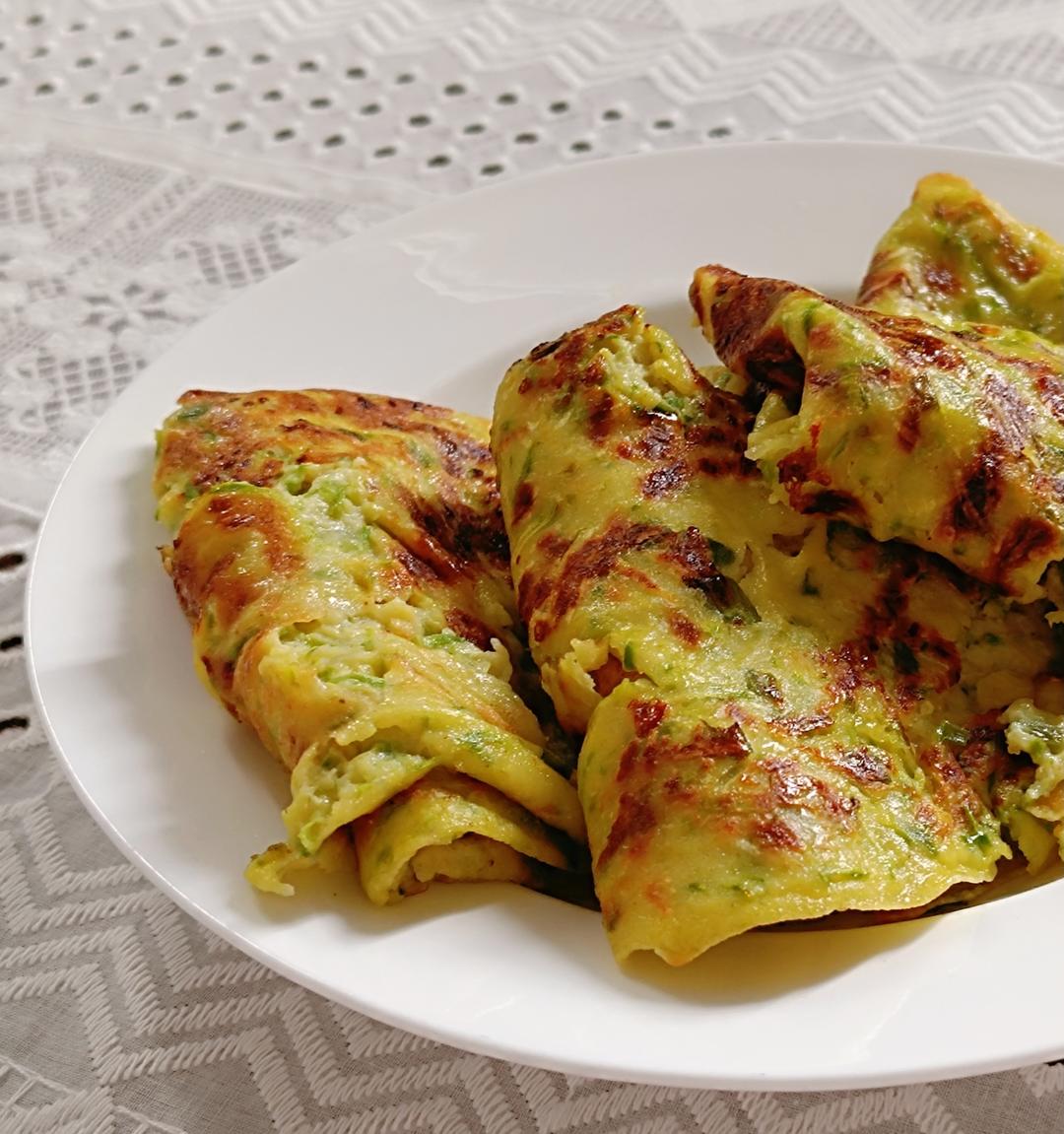 【糊塌子（西葫芦煎饼）图片】maggieQueen_下厨房