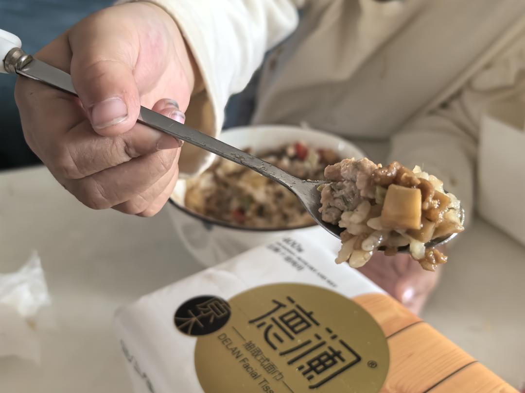 【㊙️香菇土豆肉沫拌饭 ️比外卖还好吃图片】华为用户_wvXg_下厨房