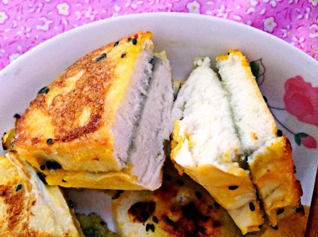【炸馒头片夹臭豆腐乳的做法步骤图】懒厨小羊 下厨房