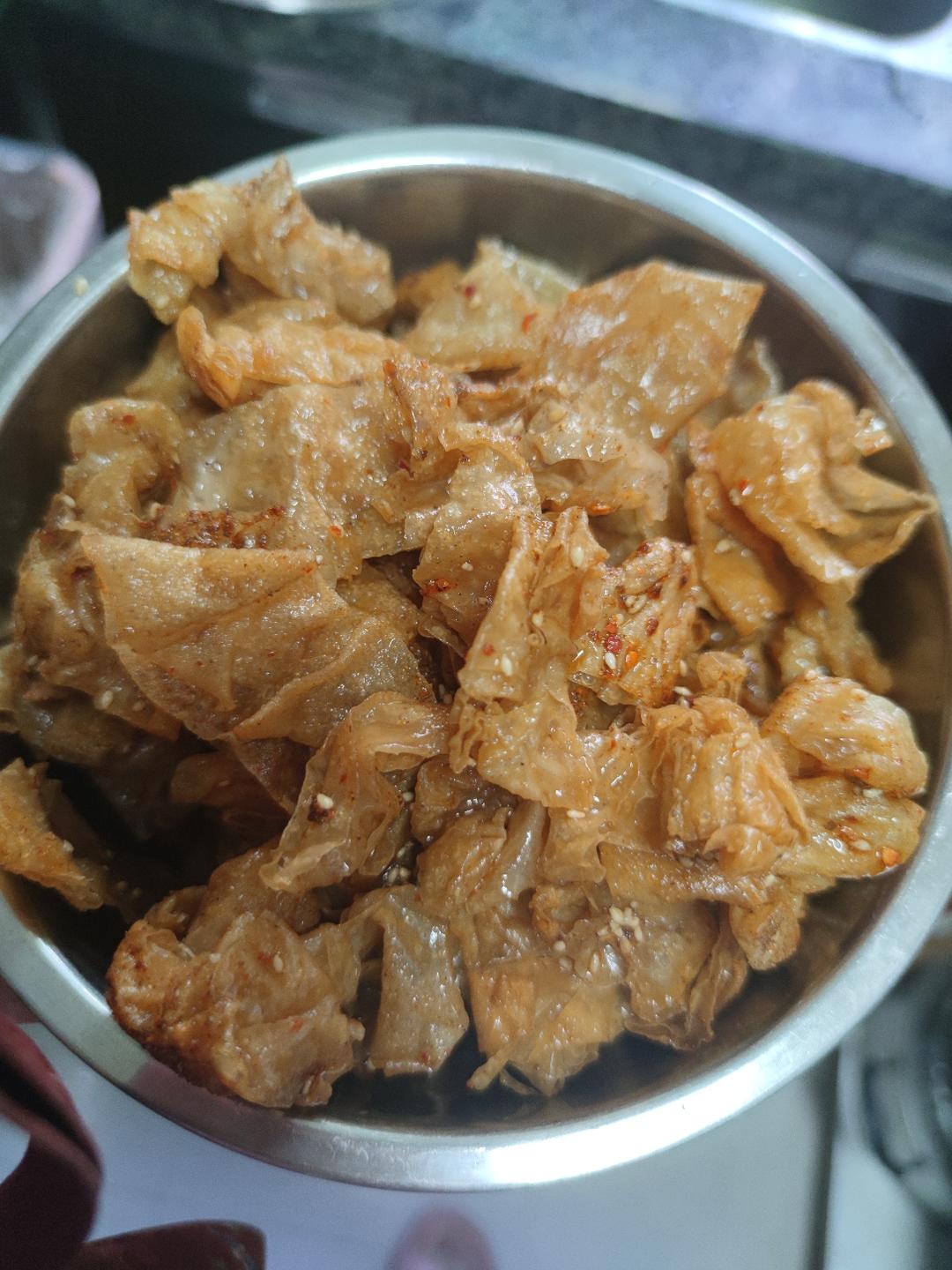 【麻辣豆皮(湖南的)的做法步骤图】文子_kmdv_下厨房