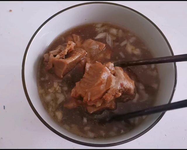 【青岛风味排骨米饭的做法步骤图，怎么做好吃】Sean爱生活_下厨房