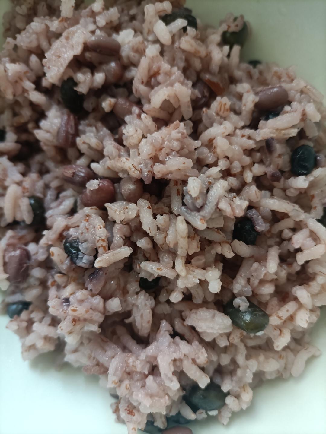 【双豆红米饭的做法步骤图，双豆红米饭怎么做好吃】晓斋_下厨房