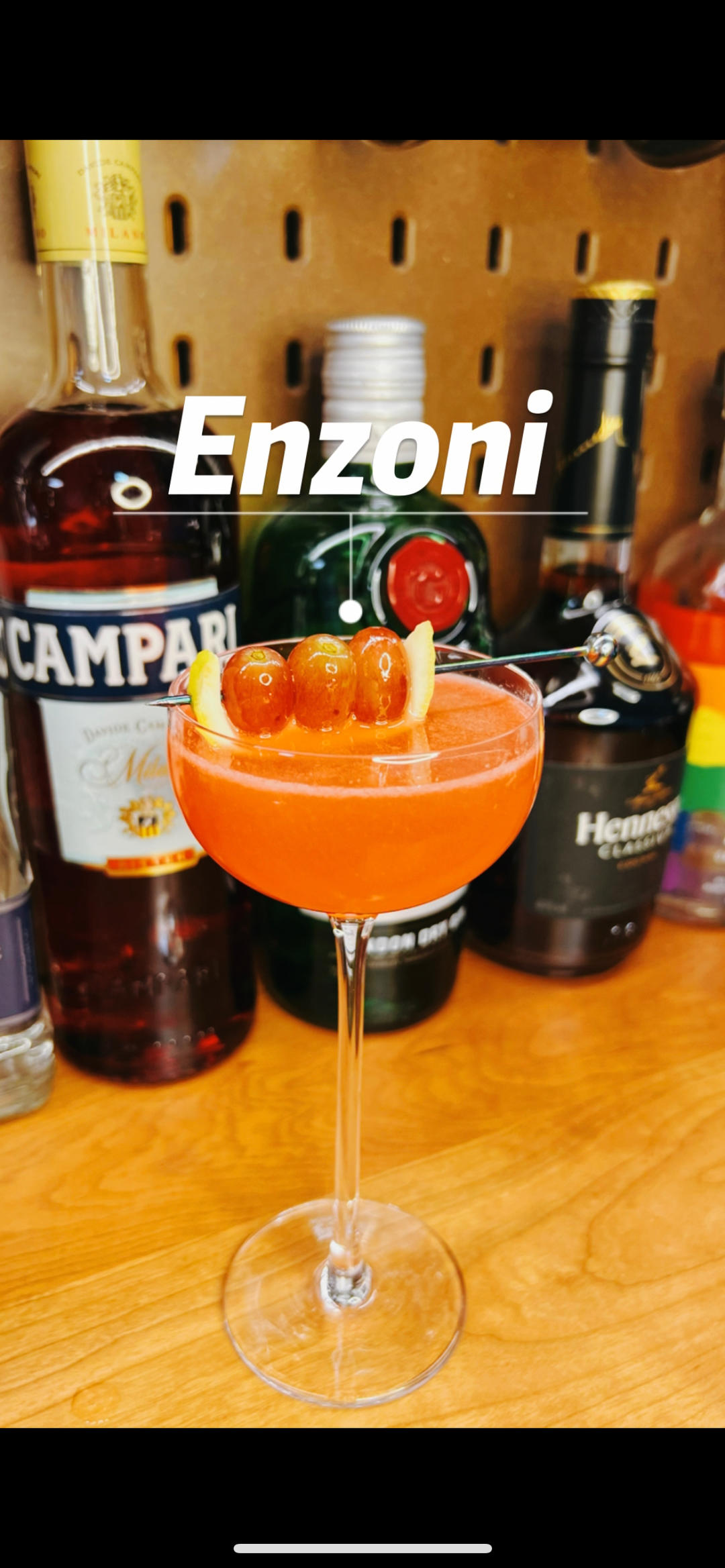 【Enzoni 金巴利入门鸡尾酒的做法视频_做法步骤】_下厨房