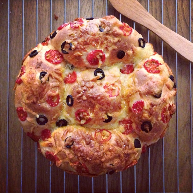 【芝士番茄面包图片】janie_lin_下厨房