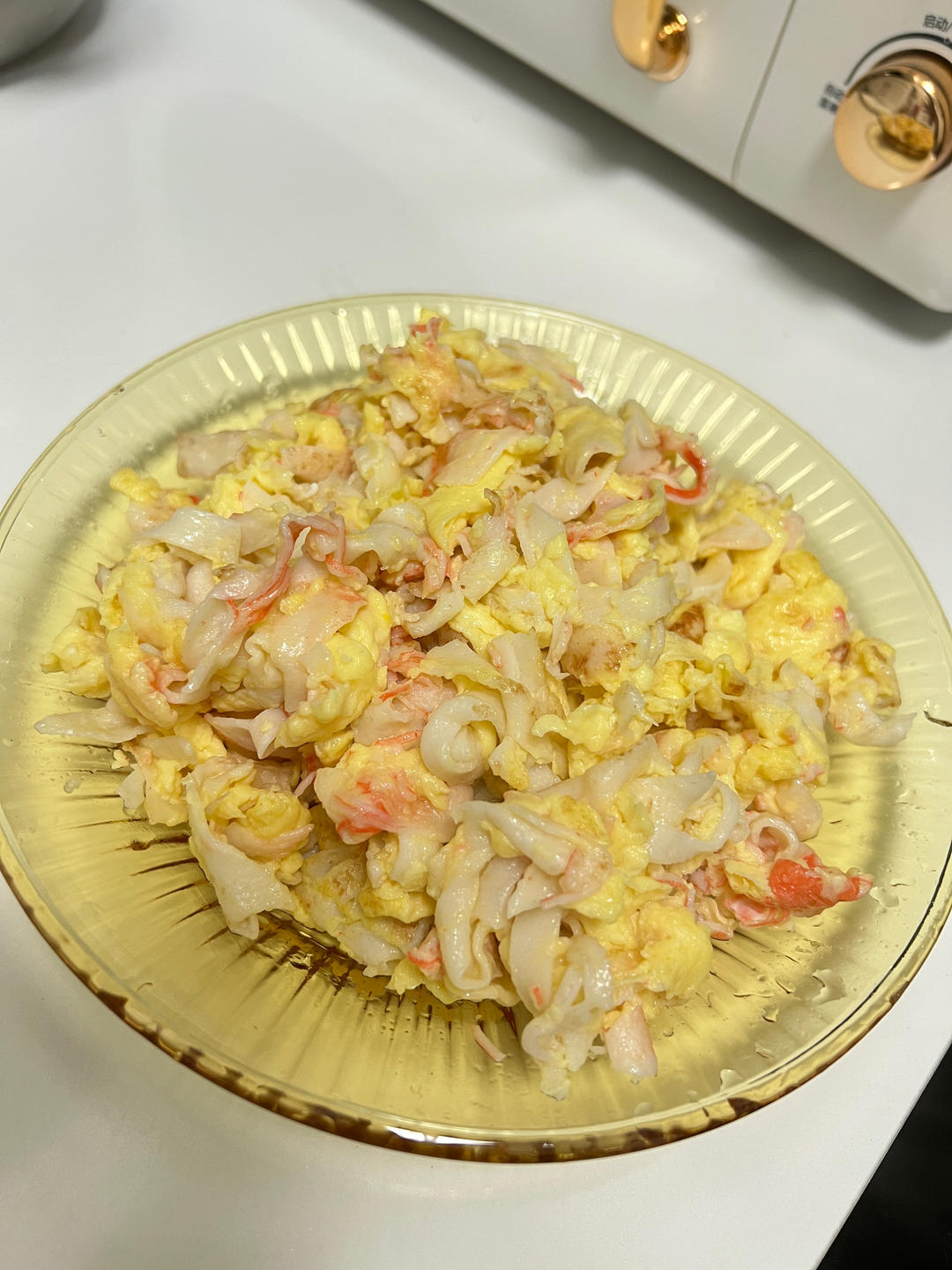 【蟹柳滑蛋！鲜嫩到爆！图片】Yoyo-Yu_下厨房