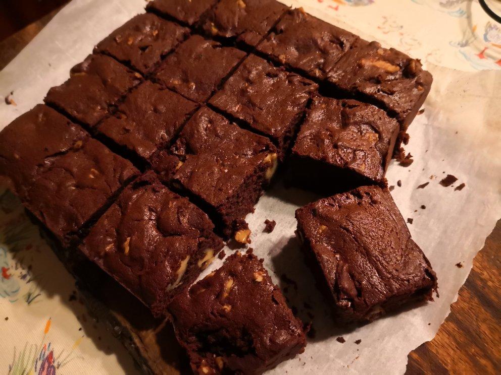 【美式经典配方：巧克力布朗尼（The Perfect Brownies)图片】百Lily合_下厨房