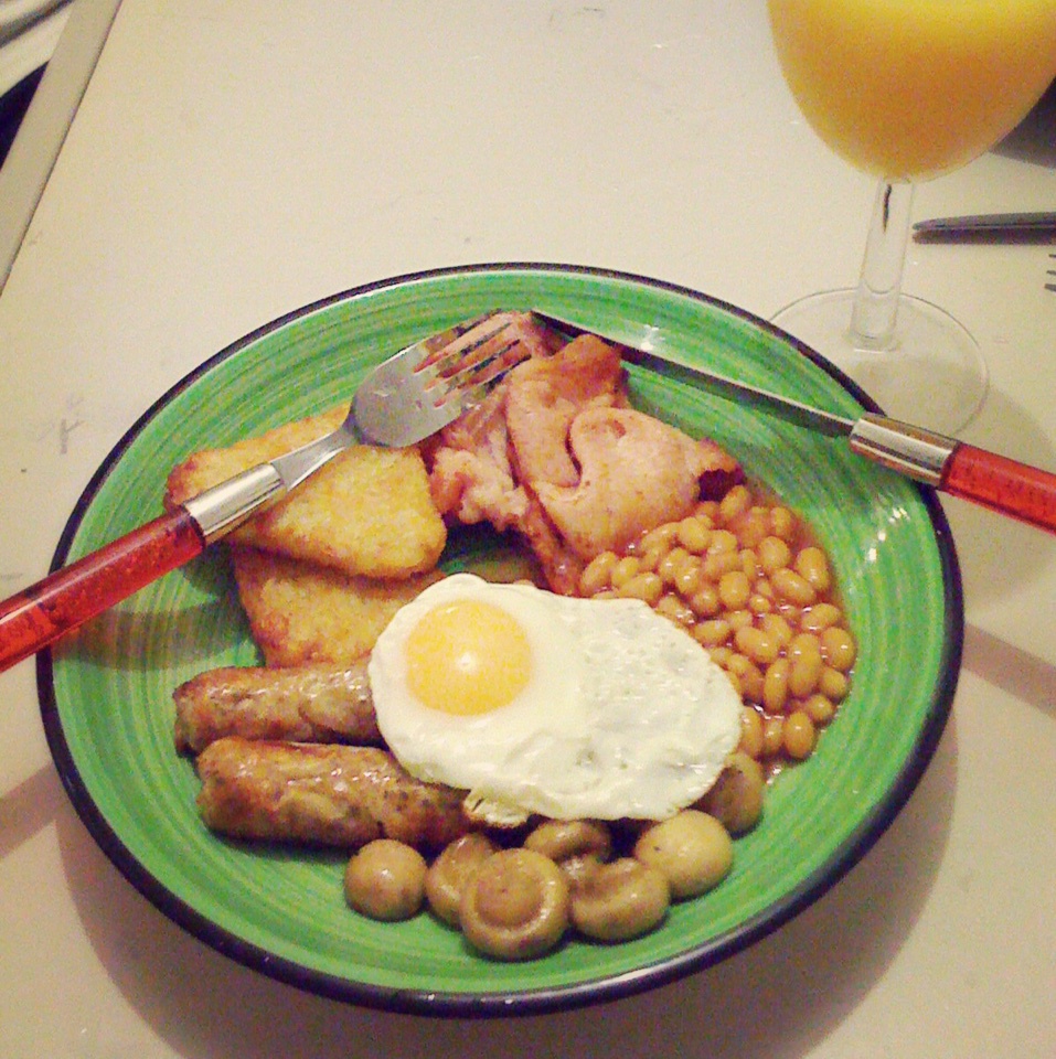 【英式早餐 Full English Breakfast图片】大脸胖鯨_下厨房