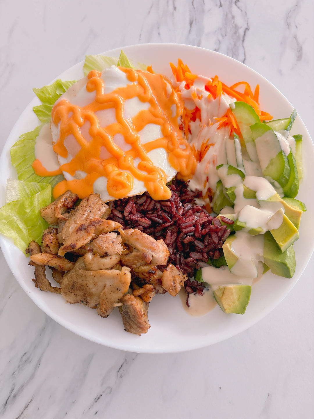 【Poké Bowl🍚完美公式 自制波奇碗🍱随心配 减肥减脂餐的做法步骤图】今天吃啥米_下厨房