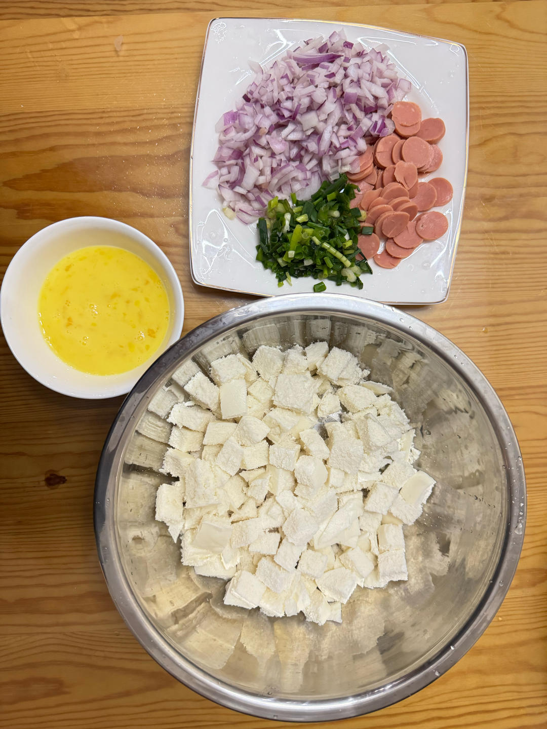 【炒馍花的做法步骤图，炒馍花怎么做好吃】下厨房用户_ijawa_下厨房