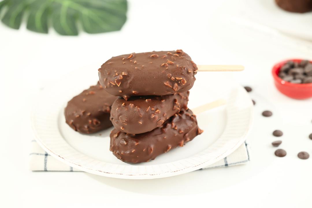 【巧克力脆皮冰淇淋/细腻顺滑/味道浓郁的做法步骤图】女神Goddess_下厨房