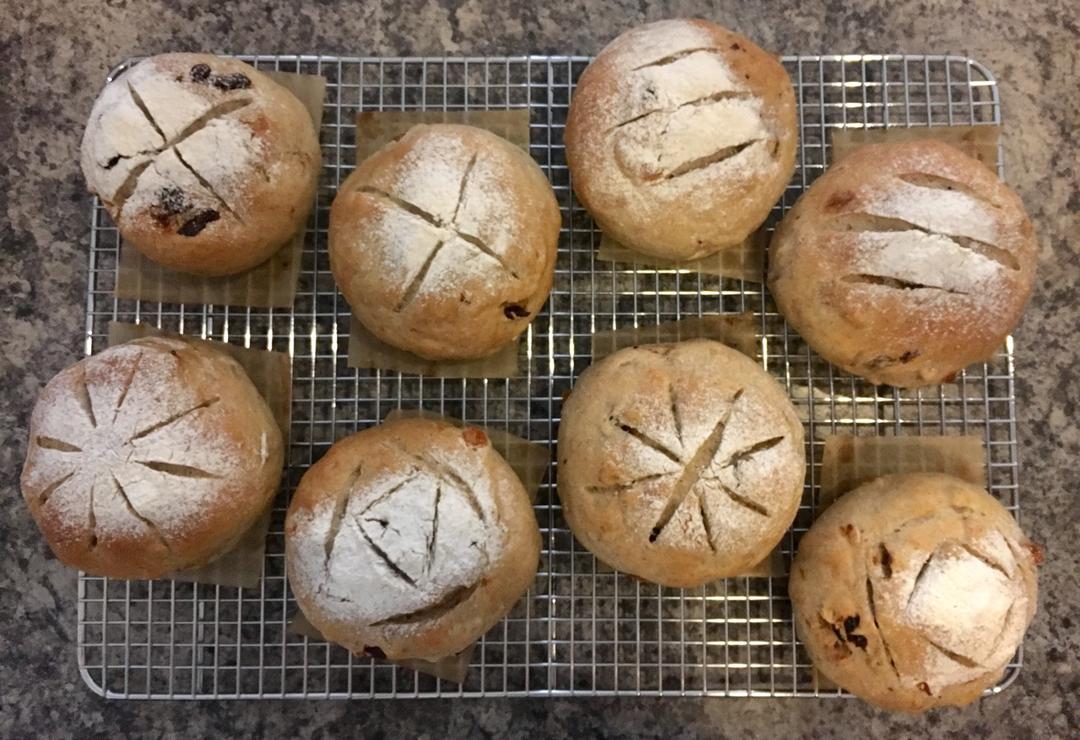 【无糖无油黑麦核桃软欧图片】小鸭酱Lophie_下厨房