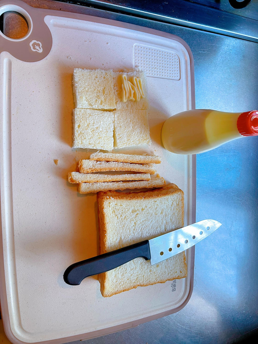 【居然怎么简单！排长队的爆款点心，在家4分钟完成~图片】喵喵bio_下厨房