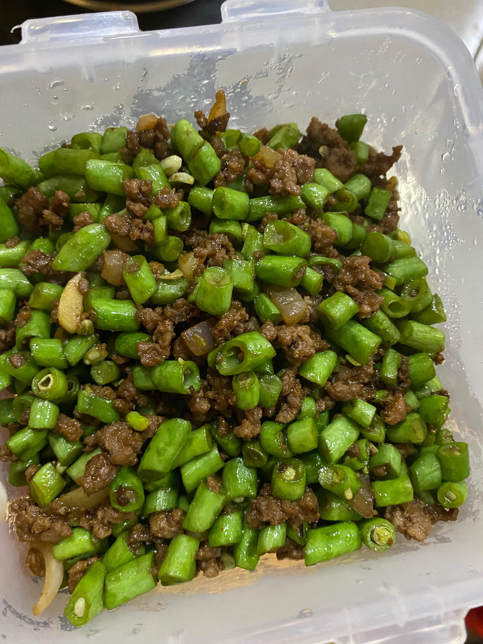 【肉沫豆角下饭菜图片】彳亍的Davidan_下厨房