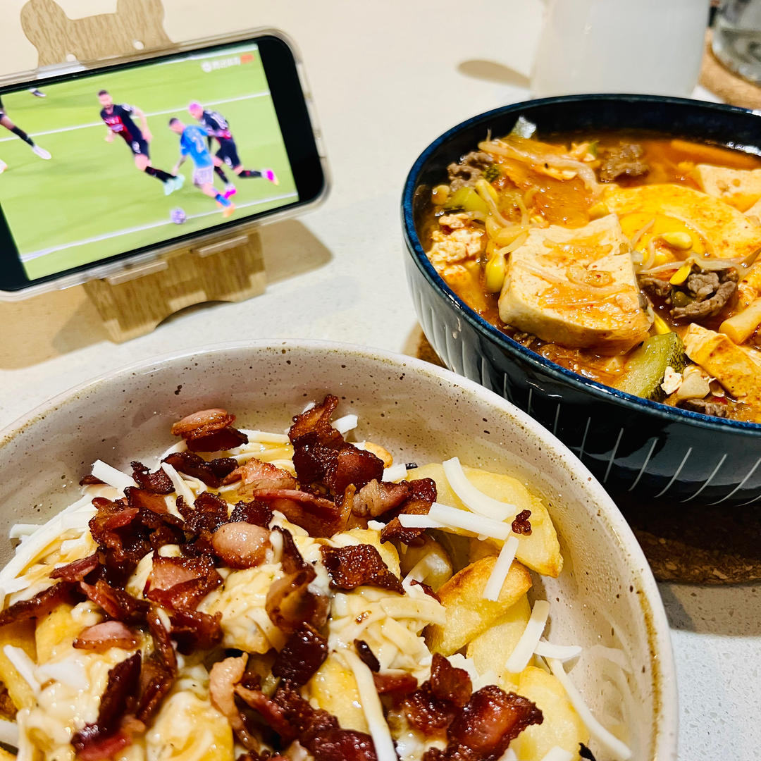 【自制🇨🇦Poutine🍟🧀️🥓🥣的做法步骤图】小太阳Lavender_下厨房