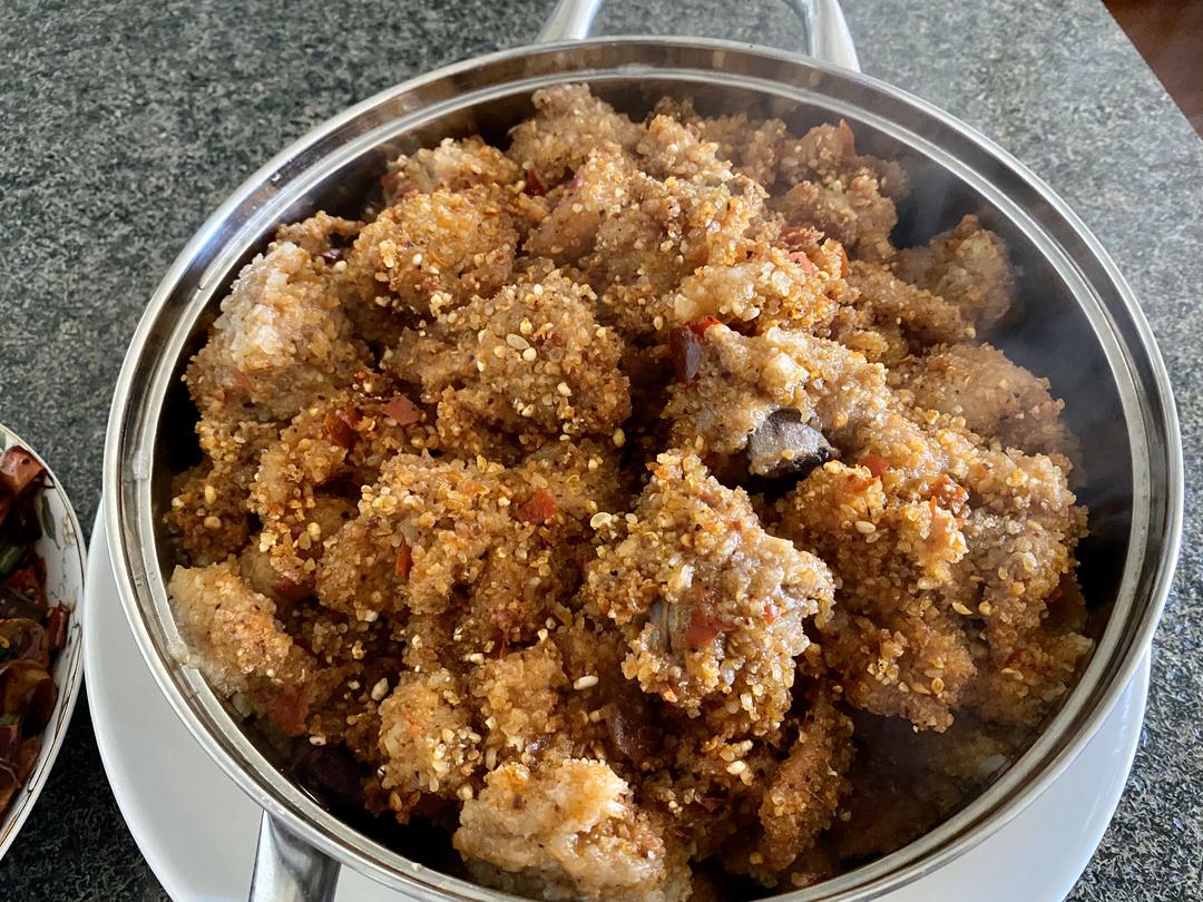 【川味粉蒸肉的做法步骤图，川味粉蒸肉怎么做好吃】kkhhhh_下厨房