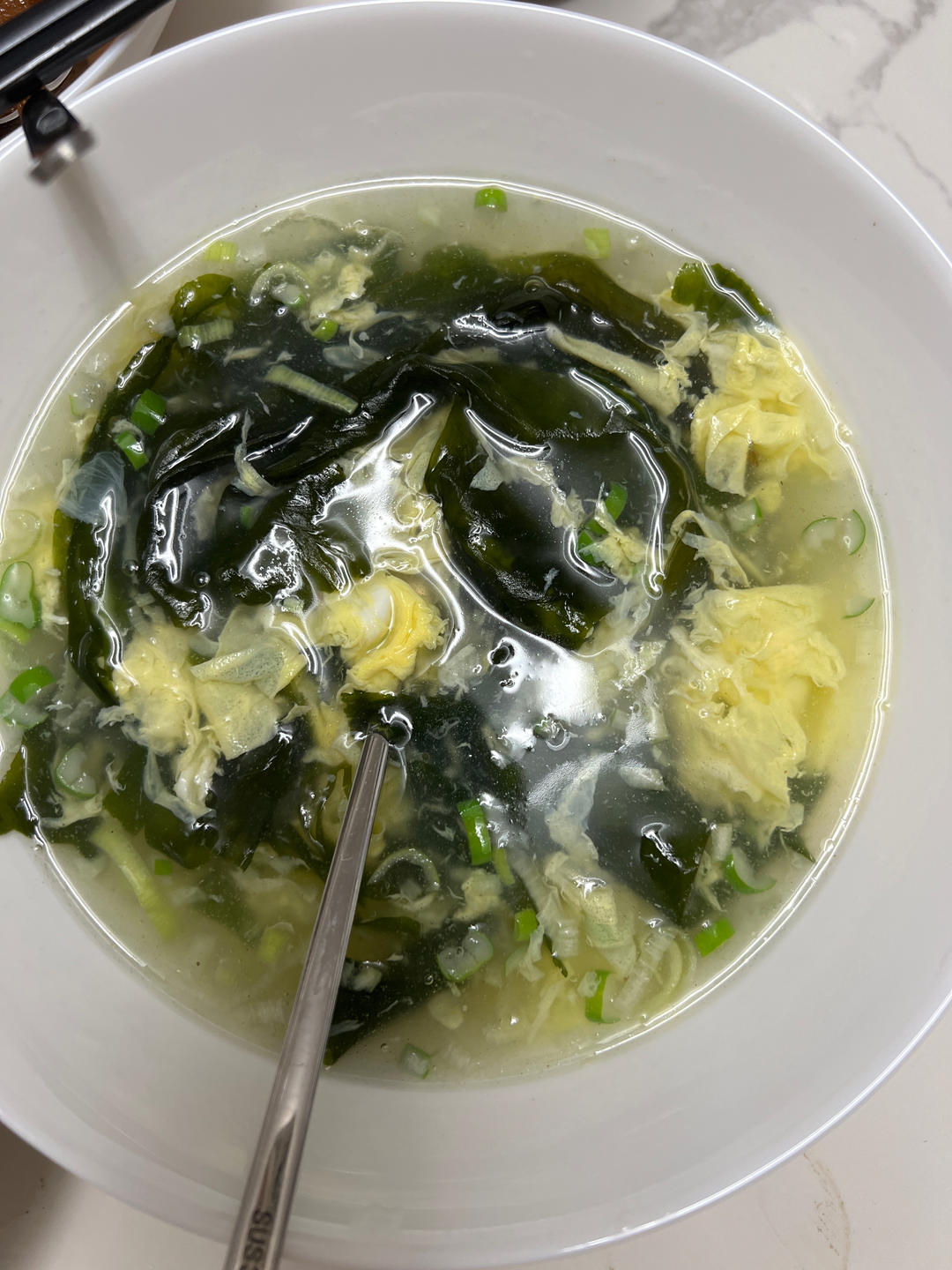 【紫菜蛋花汤图片】小白5787 下厨房