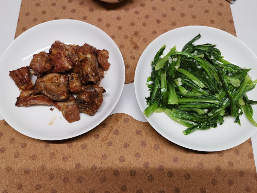 【空气炸锅蒜香排骨，巨香巨好吃，简单易操作图片】kathly_下厨房