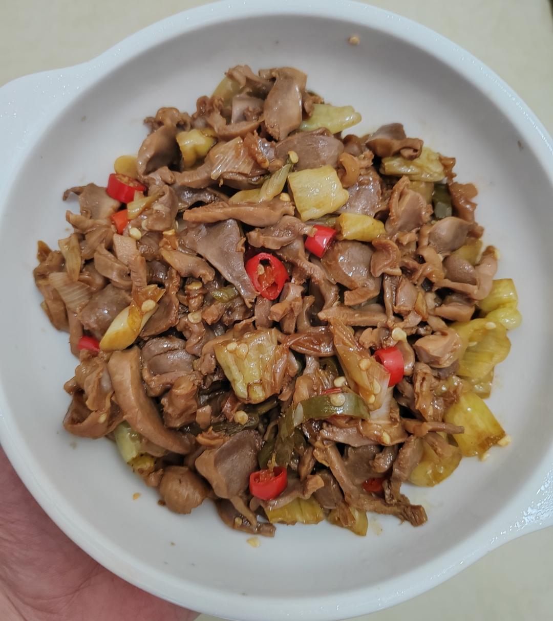 【爆炒鸡胗的做法步骤图，爆炒鸡胗怎么做好吃】北冥有鲲7_下厨房