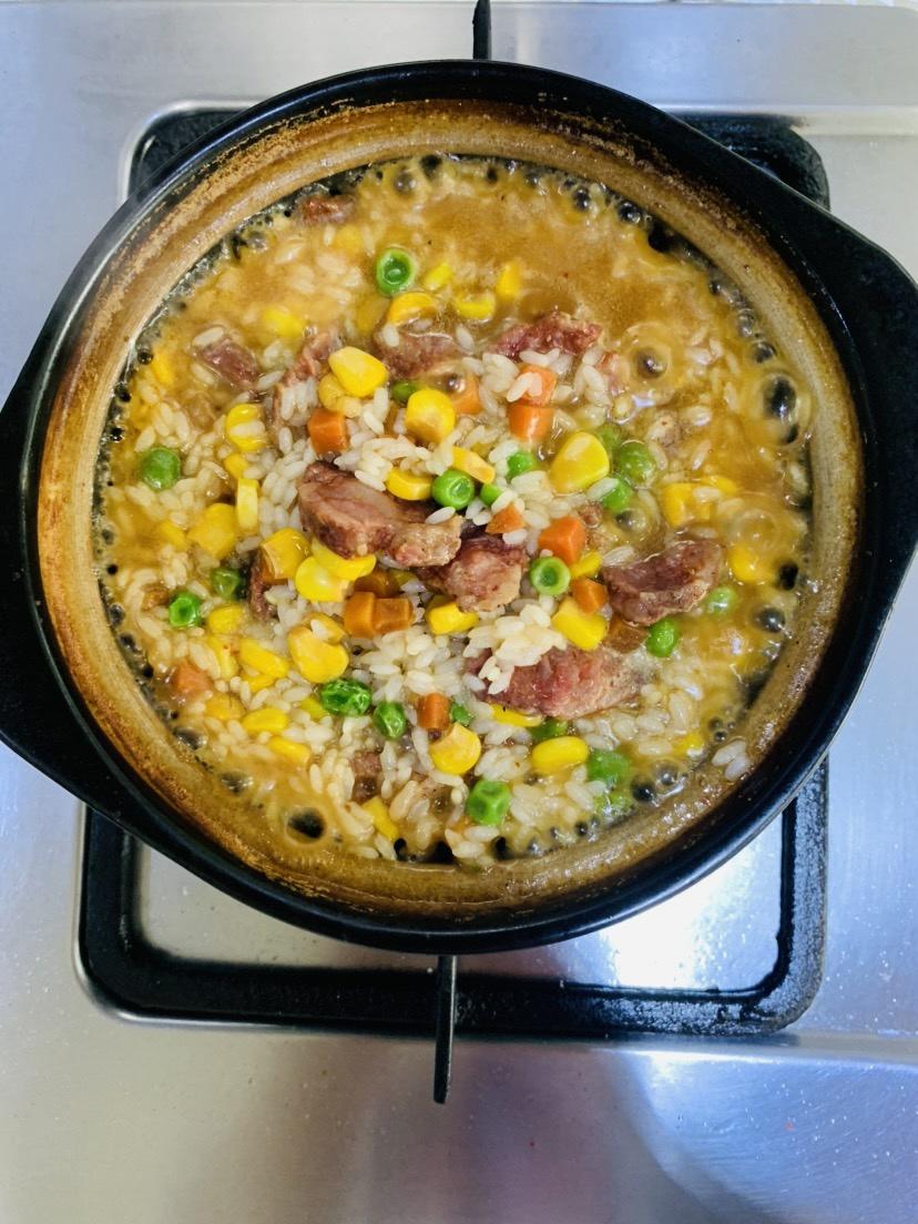 【营养美味的砂锅饭的做法步骤图，怎么做好吃】Kimi麻_下厨房