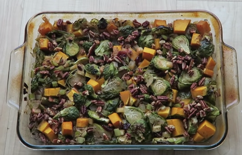 【ROASTED FALL VEGETABLE MEDLEY的做法步骤图】幸福的灰尘_下厨房