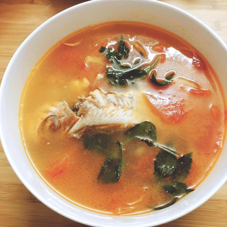 【红目鱼番茄汤的做法步骤图，怎么做好吃】半碗清茶_下厨房