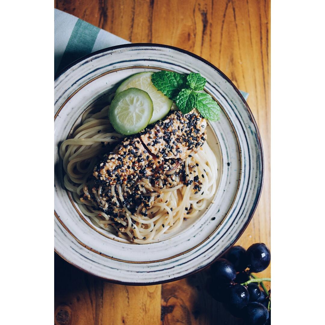 【芝麻脆皮三文鱼图片】Twinkle_bread_下厨房