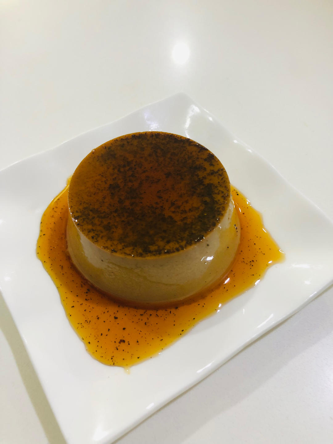 【earl grey Crème caramel pudding 伯爵茶布丁🍮的做法步骤图】AngieTan_下厨房