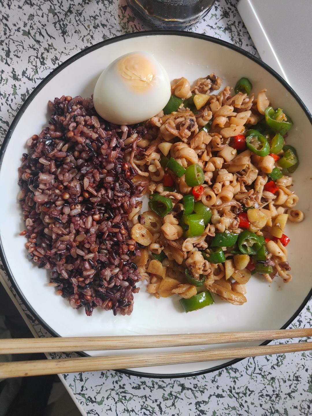 【辣炒鱿鱼干图片】Rorrr_下厨房